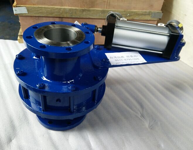 气动耐磨摆动阀 气动旋转进料阀品牌顺嘉 盖德化工网